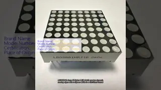 Bi-Colour 3mm LED Display Matrix for Dynamic Moving Signs