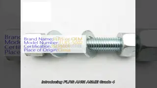 ANSI ASME Threaded Rod Double Ended Bolt Grade 4.8 Zinc Plating
