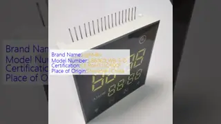 Bright White Blue LED Display for Ovens
