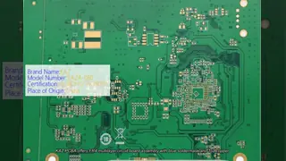 Electronic Circuit Board Assembly with FR4 Multilayer Blue Soldmask and 1oz Copper for PCB Manufacturing and SMT DIP Technology Support
