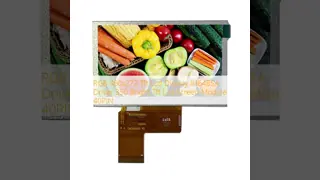 . Inch TFT LCD Display 80x7 RGB 0 Bright