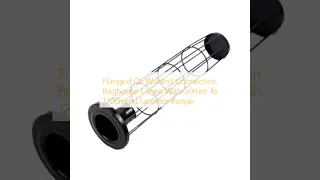 China Flanged Or Welded Connection Baghouse Cages With 50mm To 1200mm Diameter Range for sale