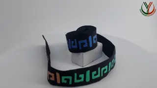 See Why Choose Colourful Logo Custom Screen Printing Patches for 20mm Black Webbing