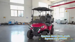 Florscence S1-2 & S1-2+2 Electric Golf Carts | Close-Up Design & Build Details