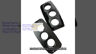 Customized Plastic CNC Milling Parts with ISO9001 Certification and 100% Inspection