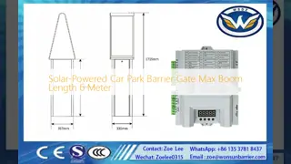 Solar Car Park Gate Save Money