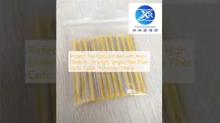 China Protect The Optical Fiber with High Dielectric Strength Single Fiber Fiber Optic Cable Protection Sleeve for sale