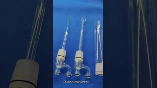 High-temperature and corrosion-resistant quartz glass instruments