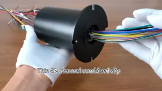 43-channel high-power industrial-grade combined slip ring