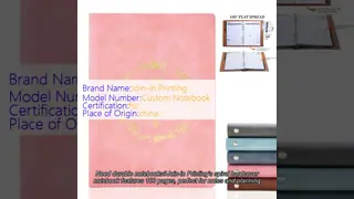 China Hardcover Spiral Hardcover Notebook 100 Pages Durable Paper Spiral Bound Perfect for Note Taking and Planning for sale