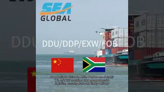China From China To Africa Durban Sea Freight Full Container Load Comprehensive Logistics Service Ensuring Safe And Timely Delivery for sale