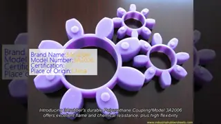 High Durability Polyurethane Coupling Flame Resistance