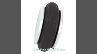 China 1B5171 Suspension Air Spring Max. Diameter 325 MM Rubber Air Shock Suspension for sale