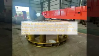 Kaplan Hydro Turbine Power MW 0MW