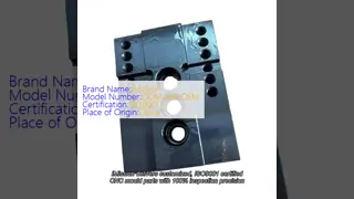 China Custom Design ISO9001 Certified Mould Parts with CNC Processing for sale