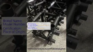 Six Way Aluminum Alloy Stage Truss Accessory Square Pattern Concerts