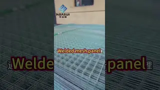 China 3mm/4mm Wire Diameter Galvanised Mesh Panels 50*50mm Hole Size for sale