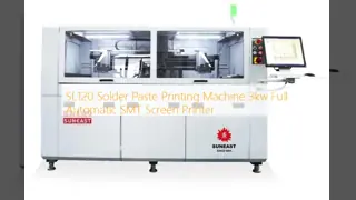 China SL120 Solder Paste Printing Machine 3kw Full Automatic SMT Screen Printer for sale