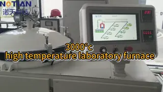 High Vacuum Induction Lab Furnace Graphite Powder Heat Treatment