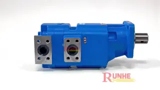 23MPa Double Cast Iron Gear Pump R4-8032 Hydraulic Pump