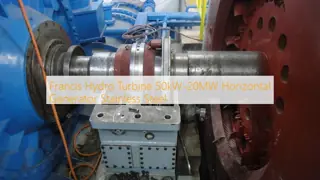 Francis Hydro Turbine 50kW 20MW Power Generator