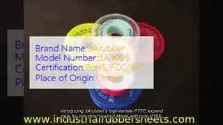 China High Tensile Strength FDA Grade PTFE Packing and Expand Tape for Industrial Seal with Wide Temperature Range for sale