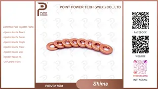China New F00VC17504 Injector Nozzle Copper Washer F00V C17 504 Size 7.5*15*2mm Diesel Sprayer Gasket For Shim for sale