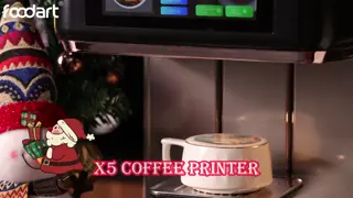 China 240V Portable Cappuccino Coffee Printer Machine On Coffee Foam For Food Stores for sale