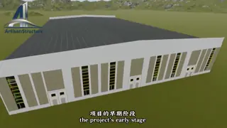 China Tekla 3D Modeling Steel Building Engineering Services Steel Structure Detailing Services for sale