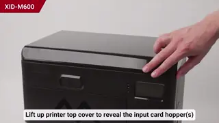 Matica XID M600 ID Card Printer Load Cards