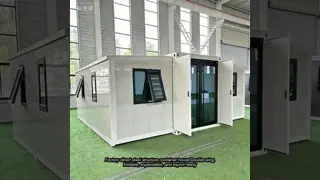 Factory-Direct Steel Structure Double-Wing Foldable Expandable Flat-Pack Container House - Export-Ready Mobile Prefab Unit