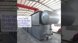 DAF Flotation Machine Solid Liquid Oil Water Separation