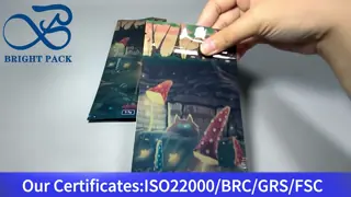 plastic zip lock stand up bag 3.5g