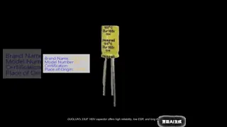 China 33UF 160V Low ESR Radial Lead Aluminum Electrolytic Capacitor for High Reliability Applications for sale