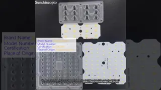 China Customized 2835 SMD LED PCB Board for 30 to 50W LED Light Modules with Customizable Lens & Board Designs for sale