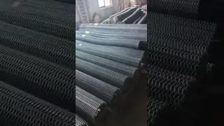 Stainless Steel Chain Link Spiral Wire Conveyor Mesh Belt