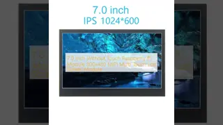 China 7.0 Inch Without Touch Raspberry Pi Module 800x480 MIPI Multi Touch Lcd Screen Module for sale