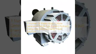 China 1000 KW Rated Power Hydro Turbine Generator with Water Cooling and Brushless Excitation for Efficient Hydropower for sale