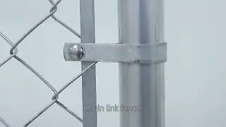 Chain link fence