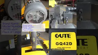 China High Performance Steel Bar Cutter and Rebar Cutter with 70*15MM Flat Steel and 63*63MM Angle Steel Cutting Capacity for sale