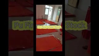 PU Fine Screen Mat stock is ready for shipping out