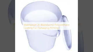 China Waterproof 2k Waterborne Polyurethane Coating For Packaging Printing for sale