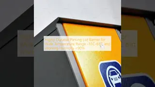 Barrier Gate: Extreme Temp Parking Lot Access