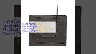 China Industrial Embedded Touch Monitor 15 Inch Touch All In One Computer for sale