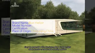 China Steel Frame Prefab Backyard Studio Customized For Kiosk for sale