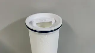 High flow filter cartridge for water treatment