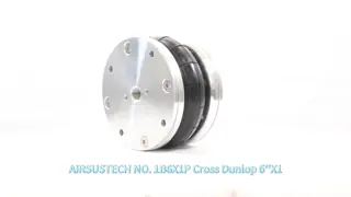 6''X1 Single Convoluted Rubber Air Spring Dunlop 6''X1 Suspension Air Spring