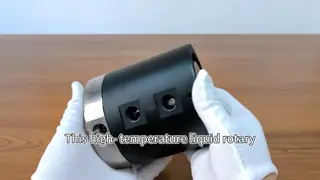 China 3-Channel High-Temperature Silicone Oil Liquid Slip Ring with 50mm Inner Diameter for Reliable Fluid Transmission for sale