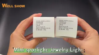 Mini Spotlights Jewelry light