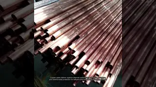 China 600 Pressure Copper Nickel Pipe Wall Thickness 0.065 Inch 0.5 Inch Up To 1000 Psi Pressure Rating for sale